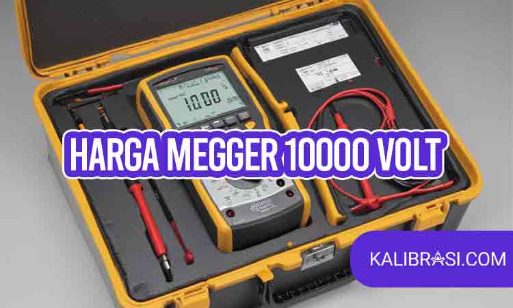Harga Megger 10000 Volt Dan Rekomendasi Brand
